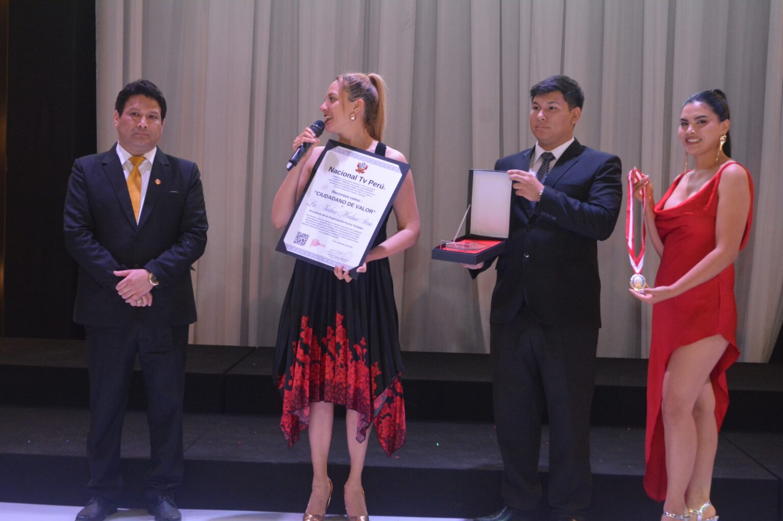 Lic. Andrea Medina Stein, Presidenta de la Org. Kusca Yanapay es ...