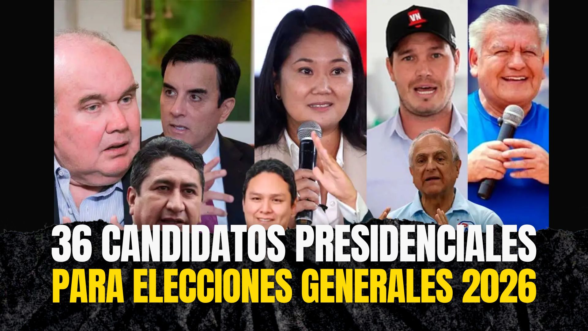 Lista Oficial de Candidatos Presidencial para las Elecciones Generales ...