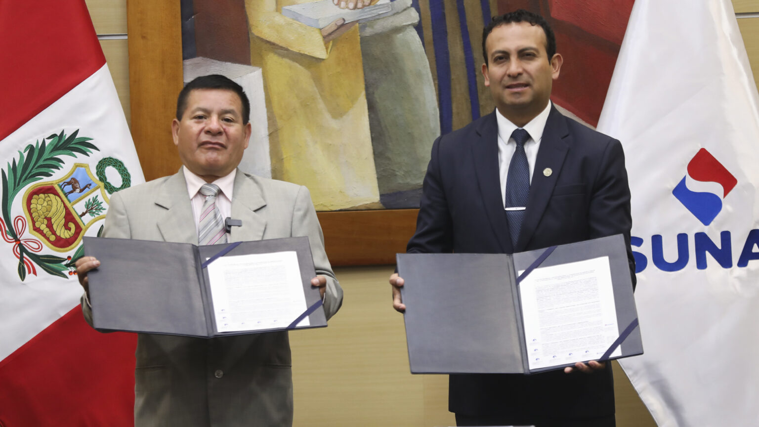 Superintendente de Sutran concreta histórico acuerdo con SUNAT tras 7 ...